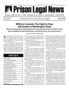Prison Legal News - Dedicated to Protecting Human Rights