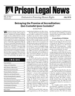 Prison Legal News - Dedicated to Protecting Human Rights